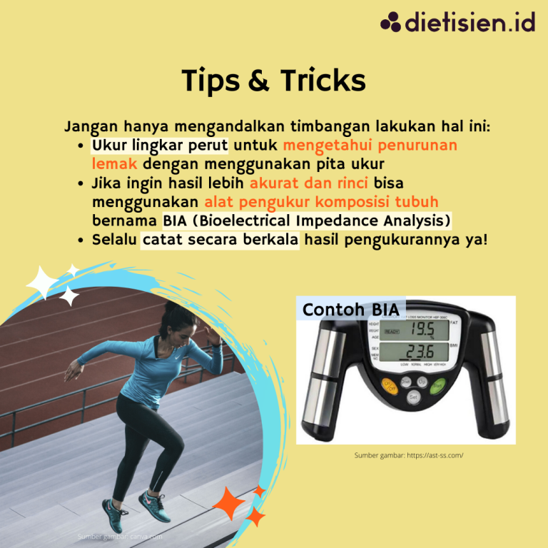 Mau Menurunkan Berat Badan? Harus Tahu Komposisi Tubuh - Dietisien.id